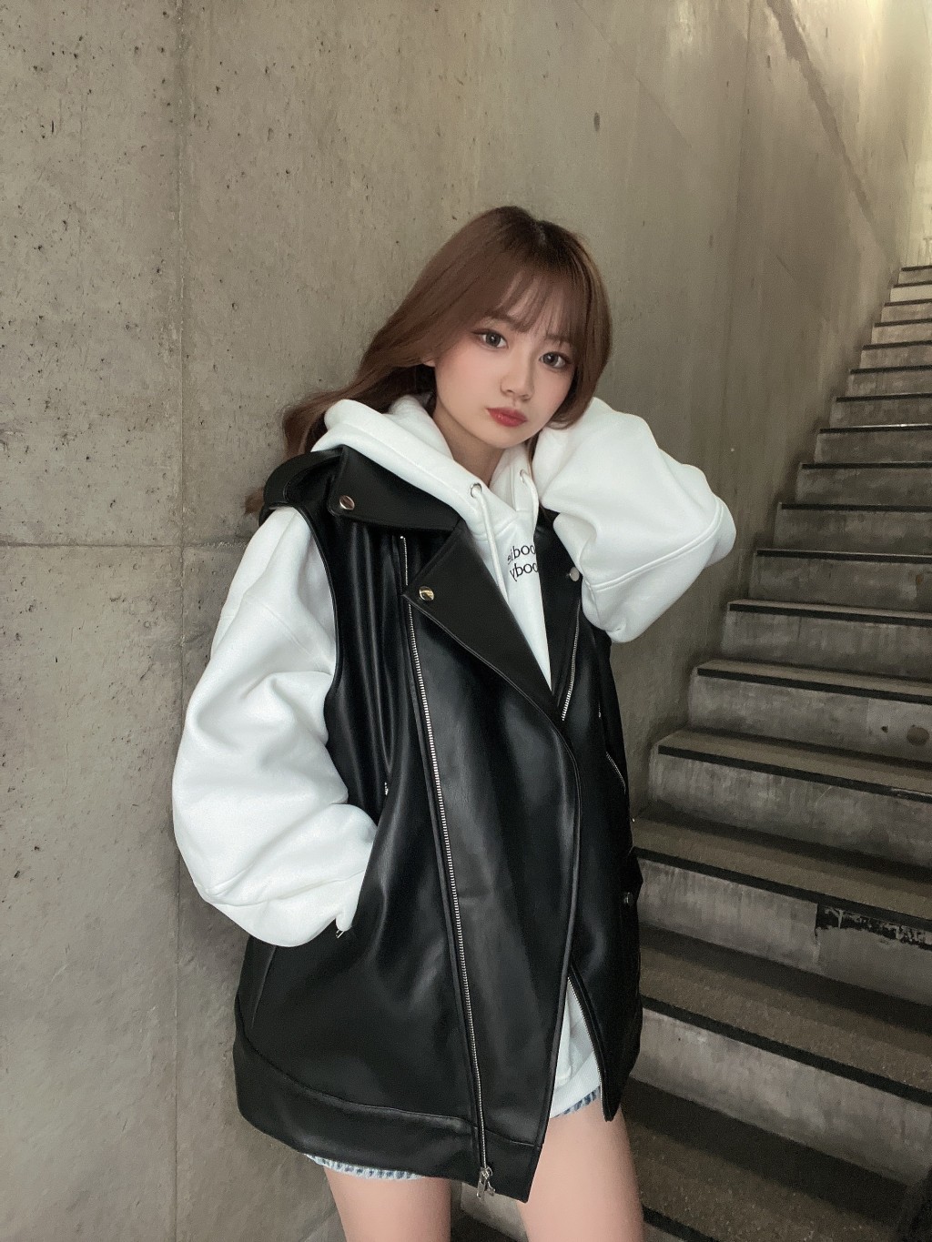 【2way仕様のレザージャケット♡AN】 | ENVYM