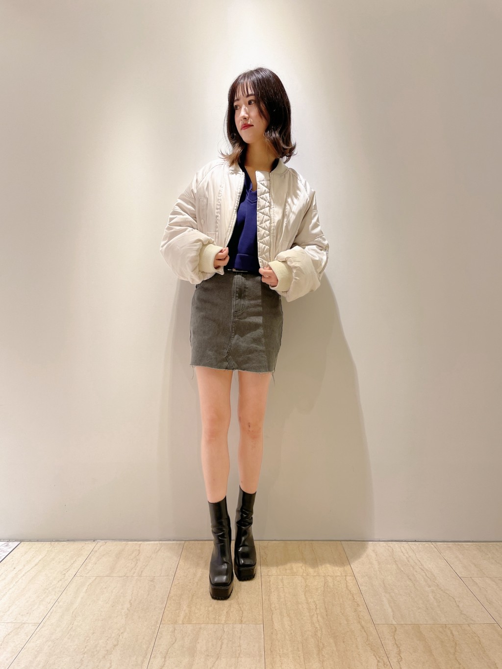 クロップドMA-1 ️‍🔥YURIKA | ENVYM