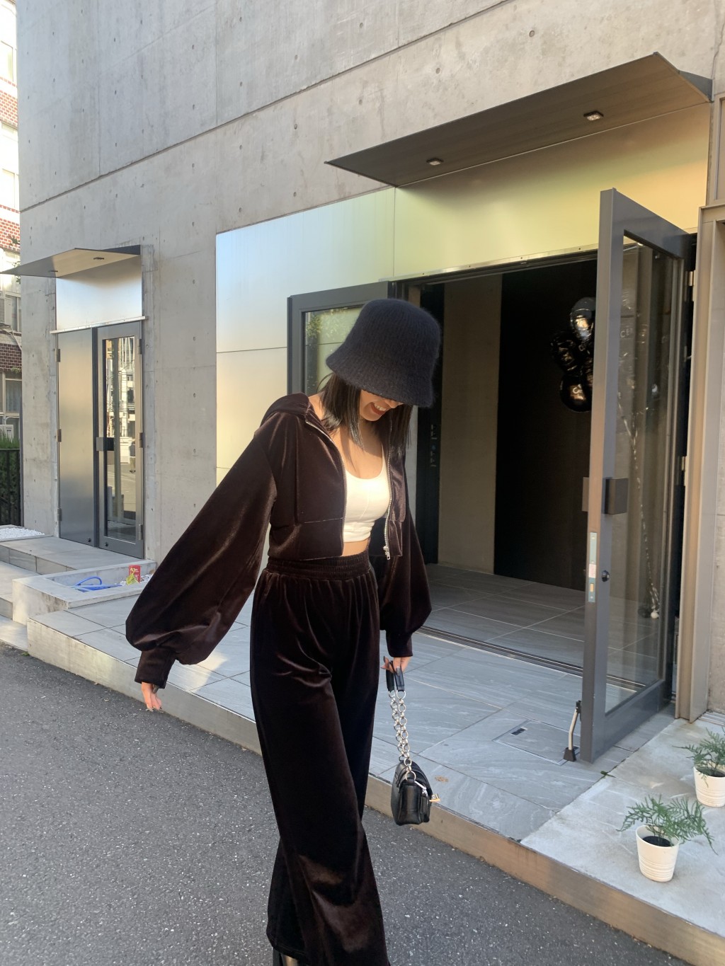 新作 ベロアが激カワなSET UP🤎MIYUKI | ENVYM