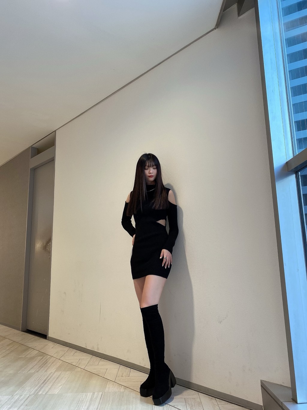 人気ワンピでBKコーデ🖤MYU | ENVYM