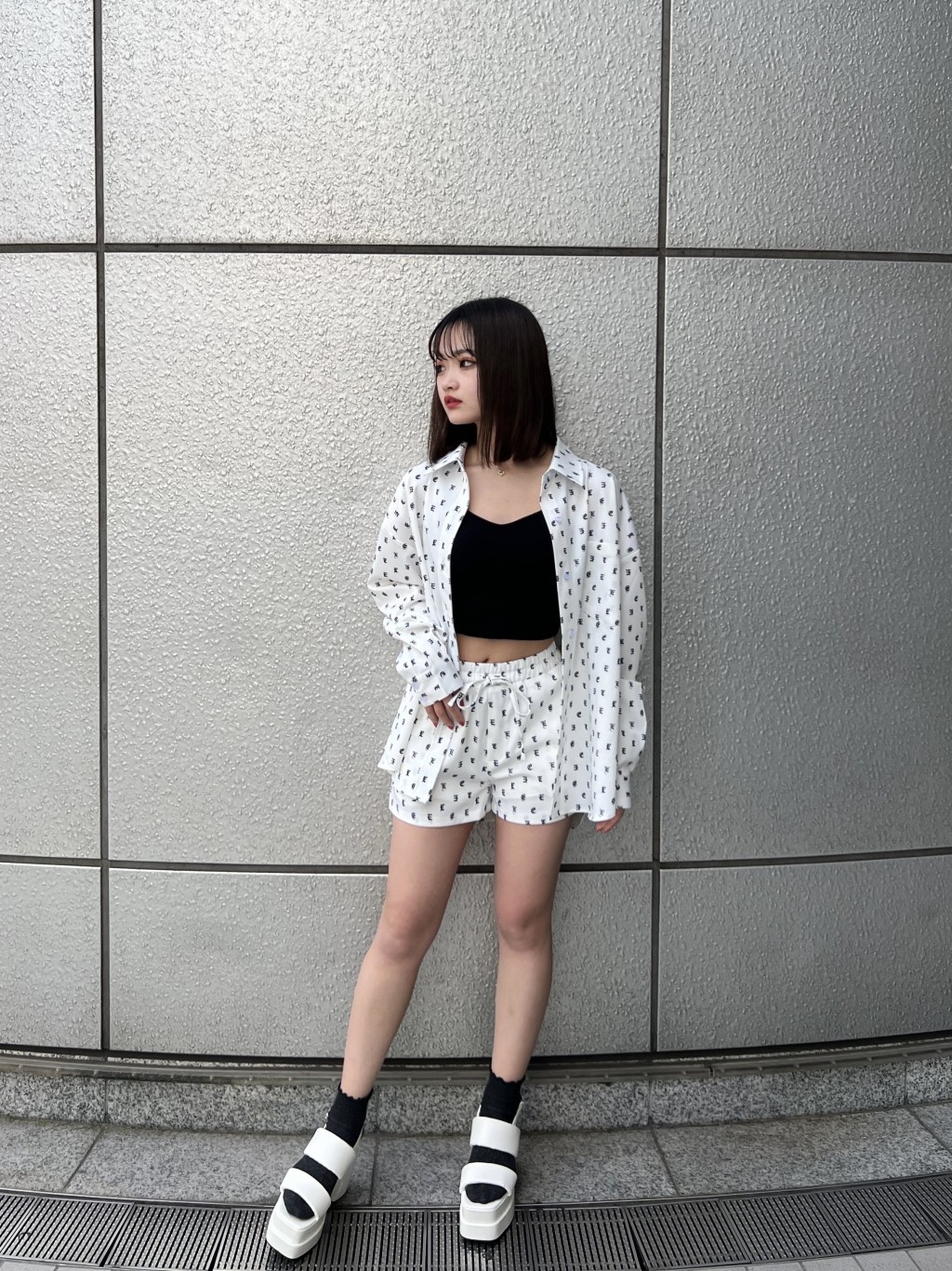 夏まで着れるセットアップ🩵SAKI | ENVYM